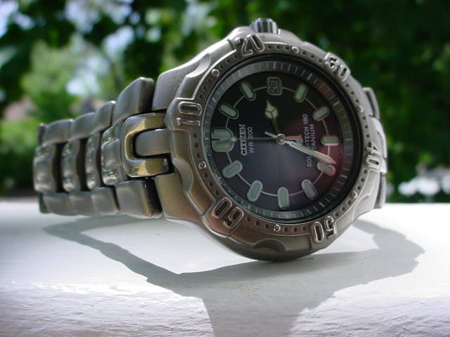 TimeZone : Sales Corner Archive » F.S. Citizen Solor Tech 180 Titanium ...